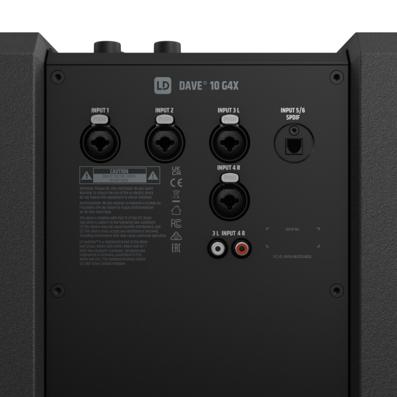 LD Systems Système De Sonorisation Dave 10 G4X - Macca Music